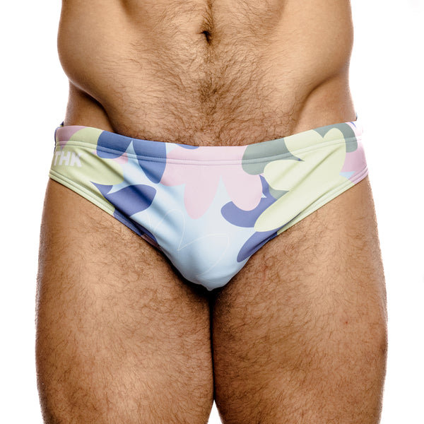 Pastel Paradise Swim Brief - THK